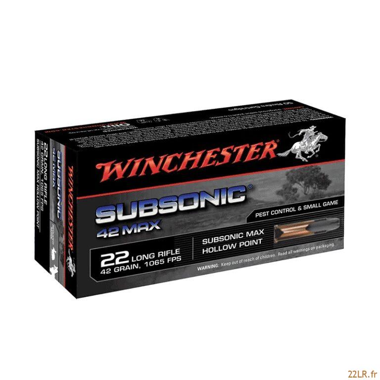 Balle 22LR subsonic : avis, prix et conseil